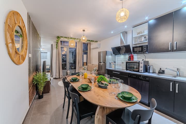 Duplex T3 Asie 4-6p 2 Sdb-centre St Etienne - Saint-Étienne