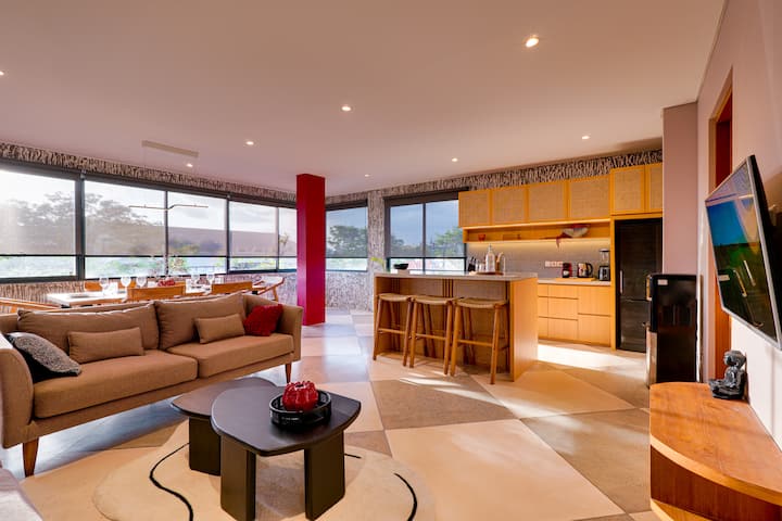 Stylish 2br Apartment In Berawa | Berawa Blush - Canggu