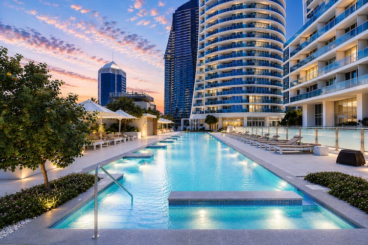 H'residences 1br Escape- Heart Of Surfers Paradise - Surfers Paradise