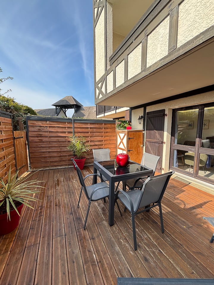 Le Cocon De Cabourg Avec Terrasse, Piscine, Tennis - Cabourg