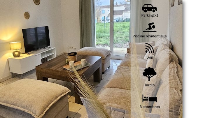 L’escale Douceur
à 5 Min Du Centre De Carcassonne. - Carcassonne