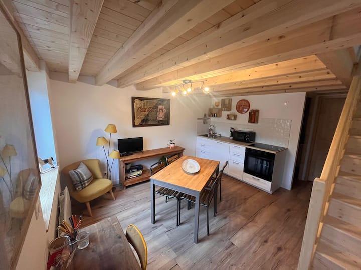 Appartement 4 Couchages Avec Terrasse Et Parking - Bellegarde-sur-Valserine