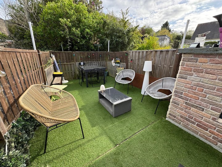 Arcadia - Maison Familiale Avec Terrasse - Fécamp