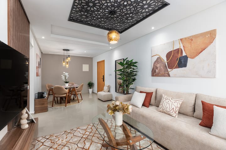 Stylish Orangers Agdal Apartment + Secure Parking - Rabat