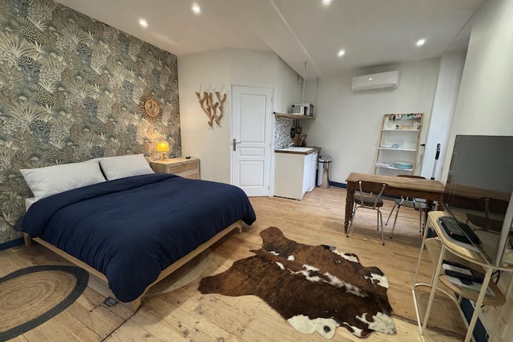 Studio Neuf : Rez-de-chaussée, Climatisé. - Bergerac