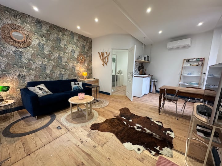 Studio Neuf : Rez-de-chaussée, Climatisé. - Bergerac