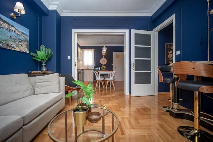 The Sapphire Victoria 5br 30m To Metro Ac-netflix - Athens