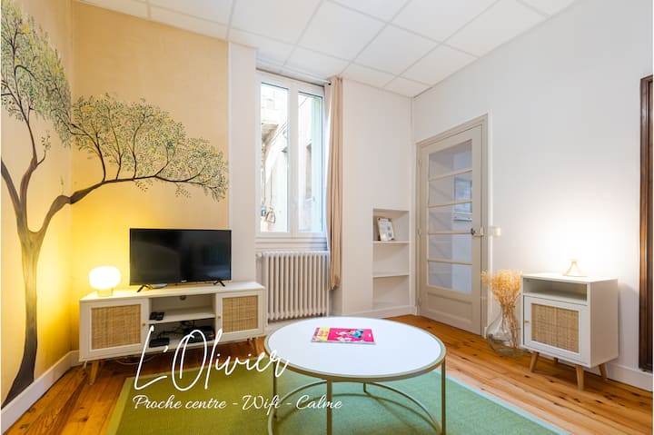 L'olivier | T2 Cosy Idéalement Situé à Cahors - Cahors
