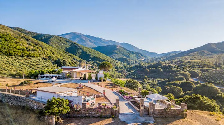 Ktima Abella | Organic Garden | Absolute Privacy - Sougia