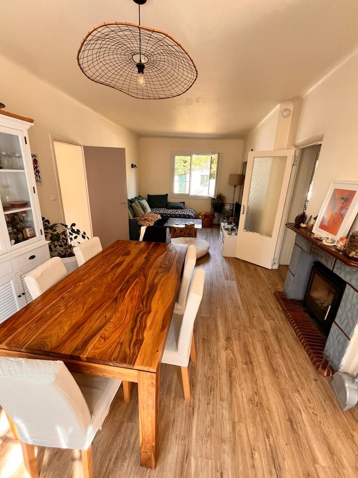 Maison De Charme à 5 Mn Océan, Terrasse & Parking - Messanges