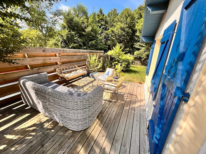 Maison De Charme à 5 Mn Océan, Terrasse & Parking - Messanges