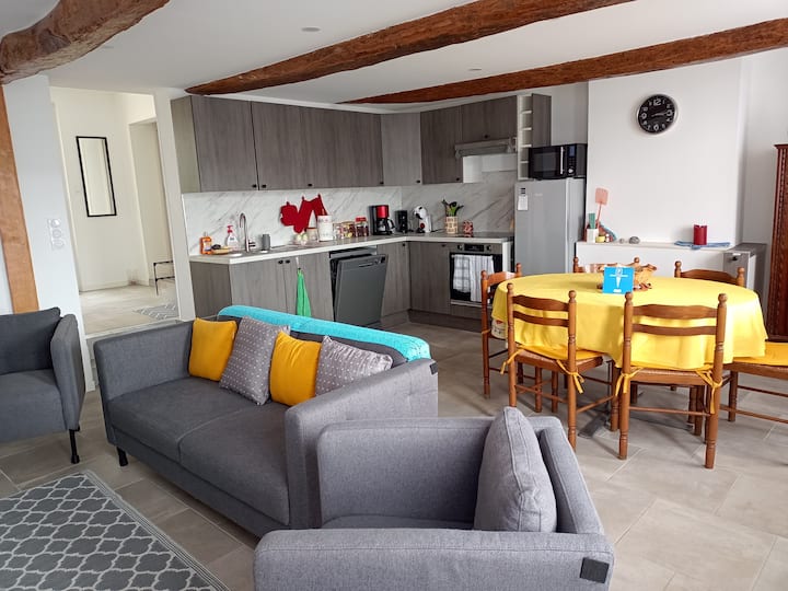 Maison Familiale Tout Confort Au Cœur D'ault - Mer - Ault