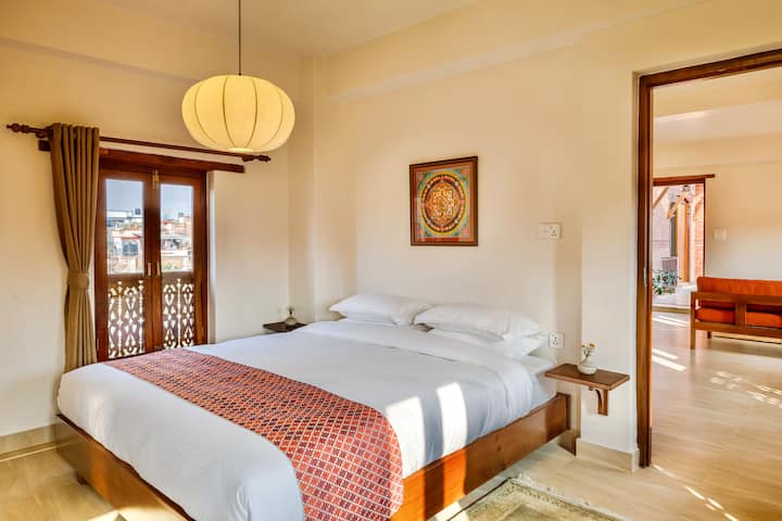 Yala Terrace Suite | Sunlit Private Rooftop - Kathmandu