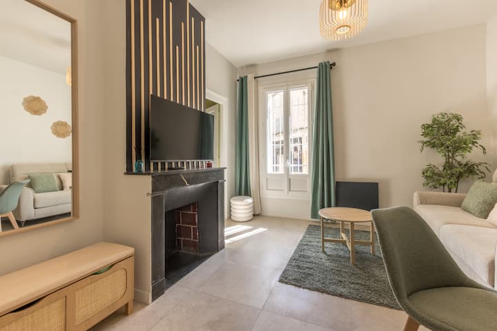 Appartement T2 Gare De Montpellier - ibis Montpellier Centre Polygone