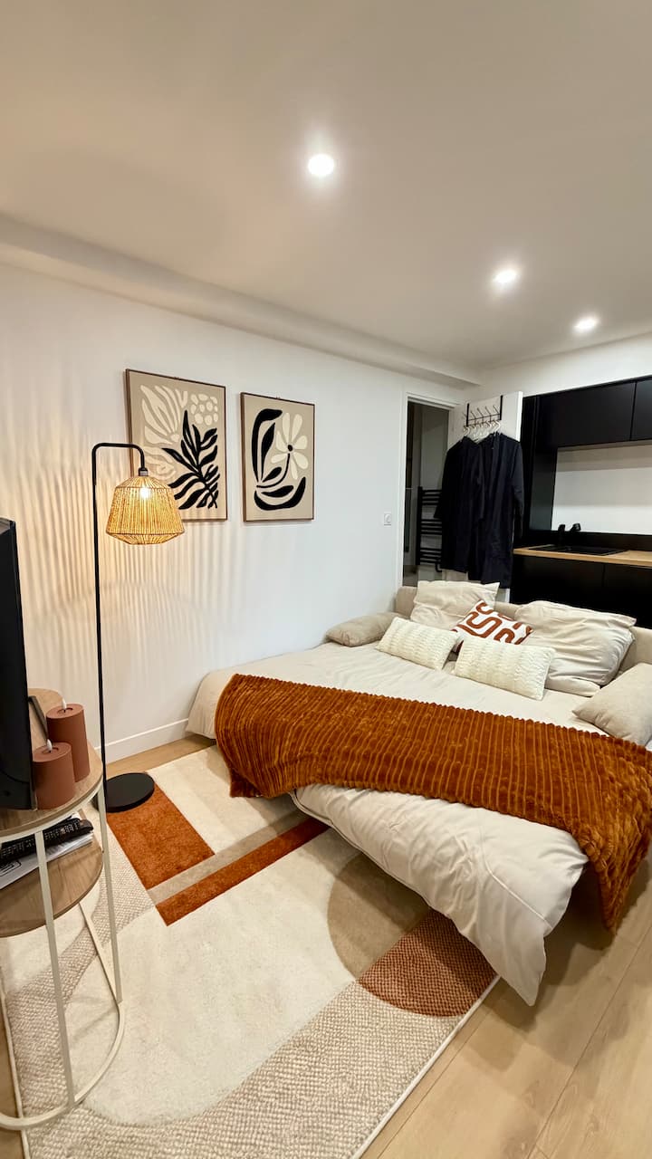 Studio ÉLégant & Cosy • Hyper Centre Alfortville - Alfortville