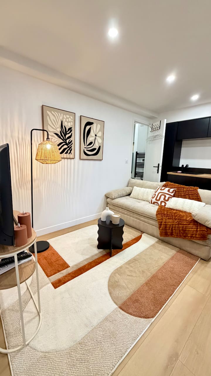 Studio ÉLégant & Cosy • Hyper Centre Alfortville - Alfortville