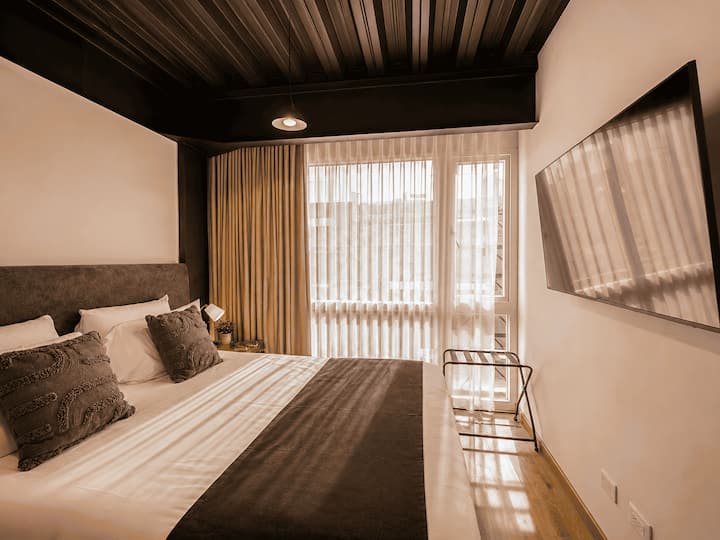 Apartasuite Moderno 93, Ejecutivo Y Práctico - Bogota