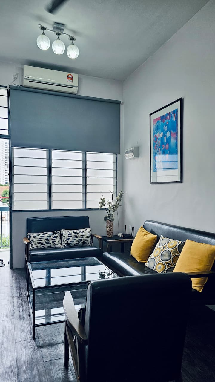 Noraz Homestay Penang - Cozy 2br Gleneagles/gurney - George Town