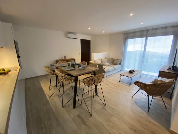 Beau T4 Vue Imprenable Golf D’île Rousse - L'Île-Rousse