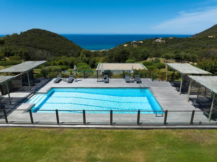 Villa Désert Des Agriates – Vue Mer - Plage du Lotu