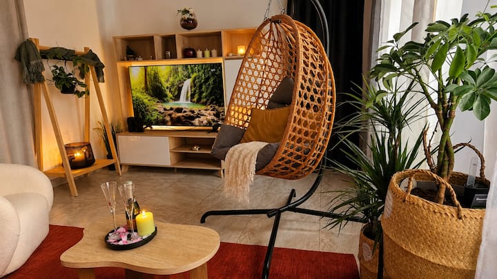 L’écrin Bohème T2 Jacuzzi Privé à Montélimar - Montélimar