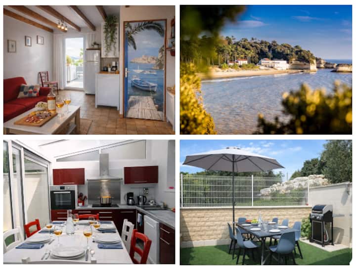 Maison En Résidence : Piscine Tennis Proche Plage - Meschers-sur-Gironde