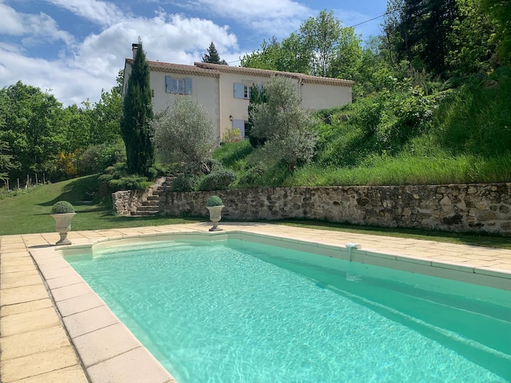 Bastide Provençale En Ardèche - Piscine & Jacuzzi - Ardèche