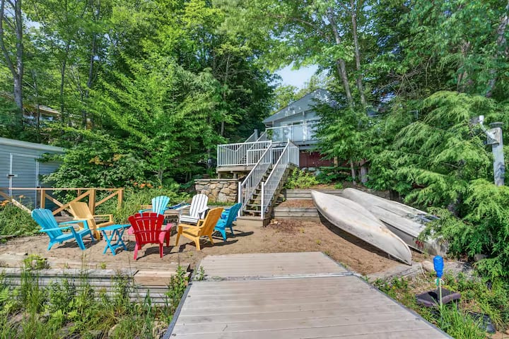 Lake Of Bays Waterfront Muskoka | Dock & Fire Pit - Huntsville