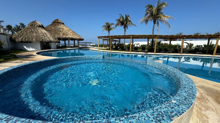 Aries Club De Playa A 3 Min La Playa + A/a - Acapulco