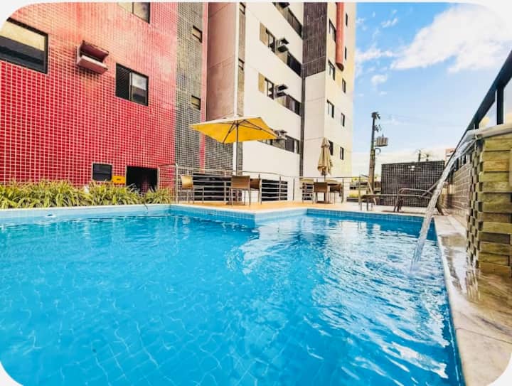 Apto Na Ponta Verde C/ Piscina á 3min Da Praia! - Maceió