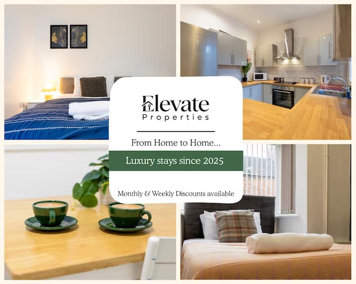 Monthly Stay | Families |Contractor |Free Parking - Stoke-on-Trent