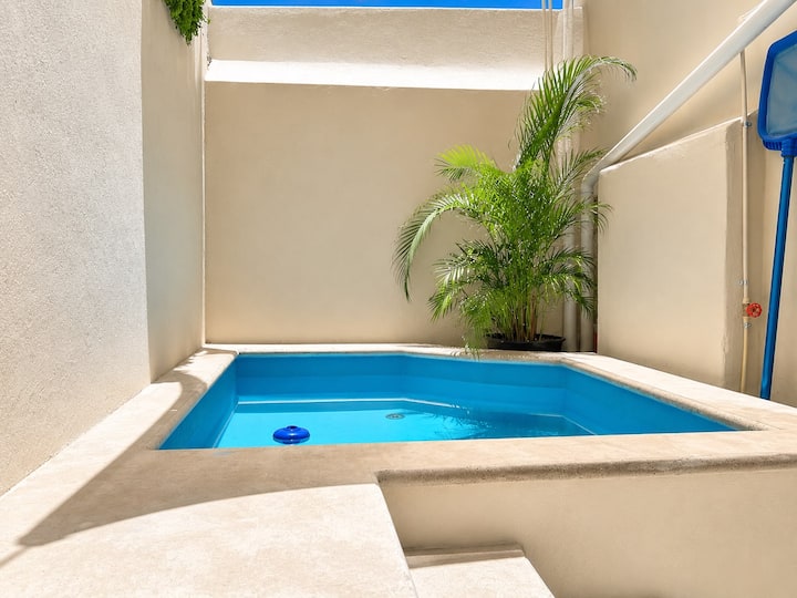 Entire Home W/ A/c In Centro Mérida | Patio + Bbq - Mérida, México