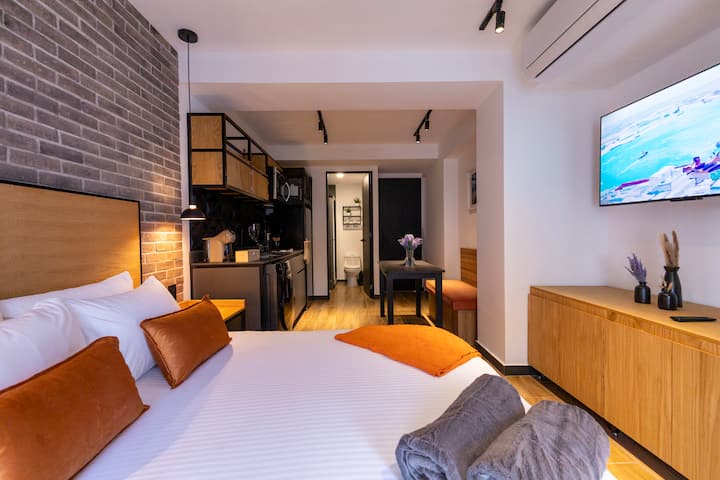 Stylish Loft Stay • Ac • Great Location - Mexico