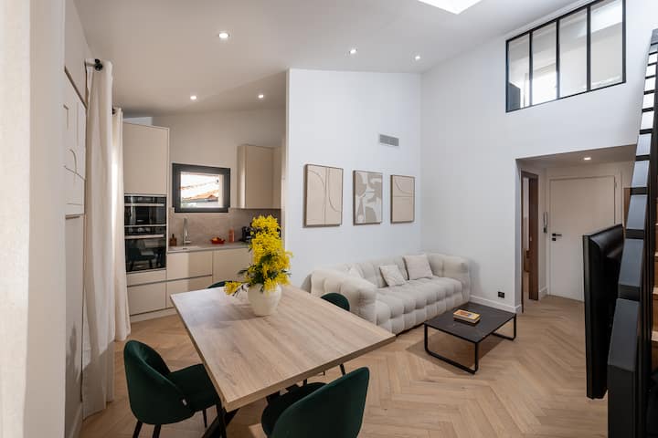 New - Appartement Moderne 2 Chambres/2 Sdb - Antibes