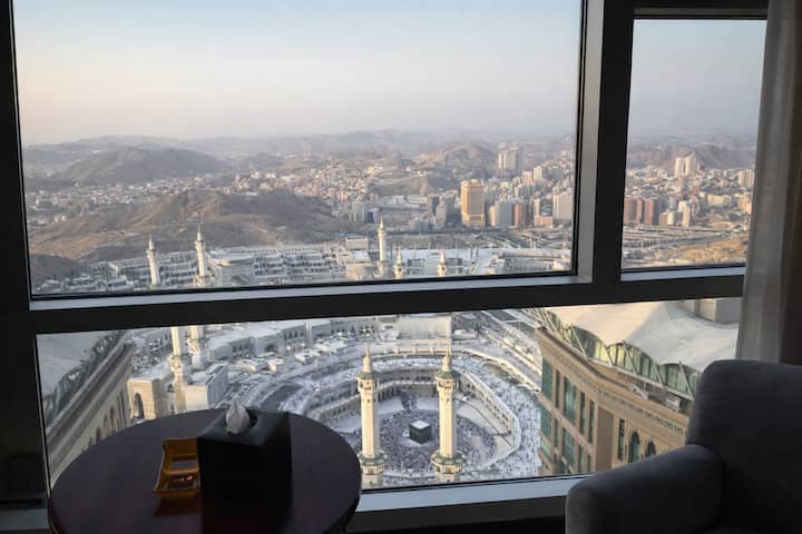 Panoramic Kaaba View | 2br | Prime Location - Makkah