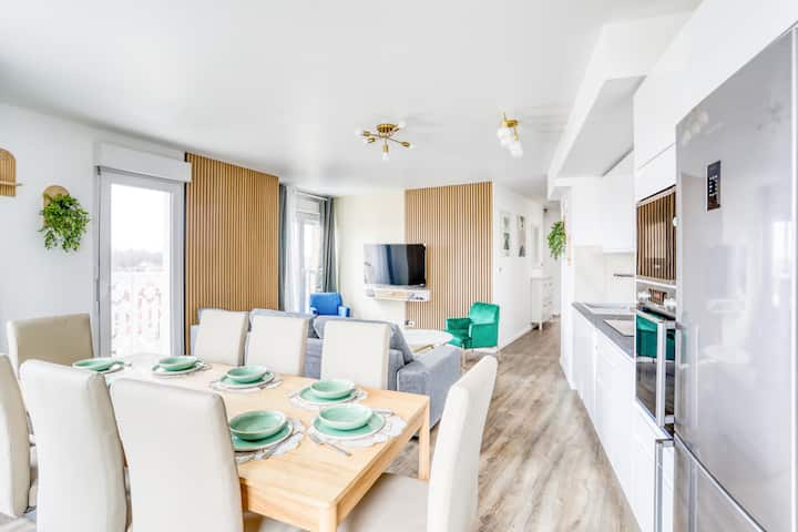 Duplex* Paris, Villepinte Expo, Cdg, Disneyland - Le Blanc-Mesnil