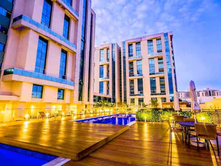 Flat Vista Park Sul Brasília Novíssimo | Premium - Brasília