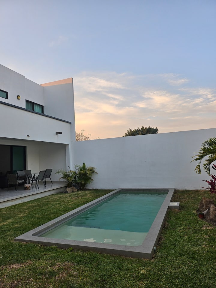 Casa Nueva En Fincas Con Alberca Privada - Cuernavaca