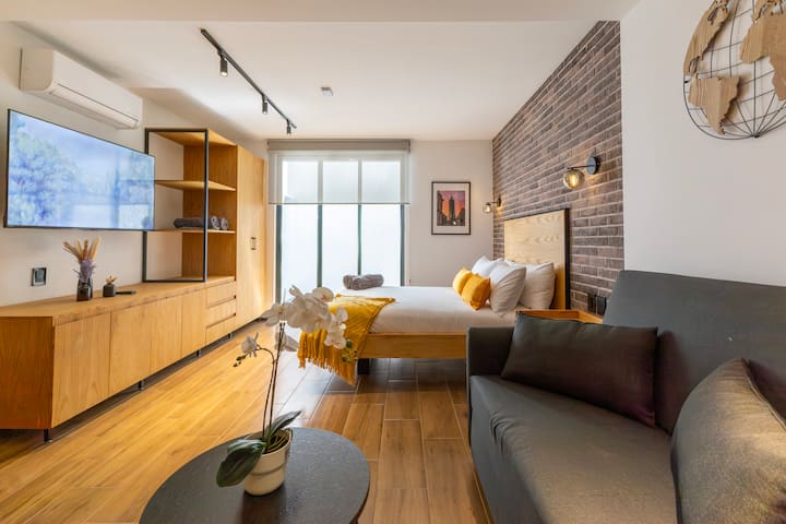 Chic Studio In Napoles With A/c - Mexico City