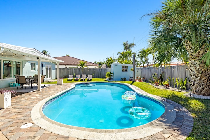 4 Minutes To Beach | Pool+outdoor Games - Deerfield Beach, FL