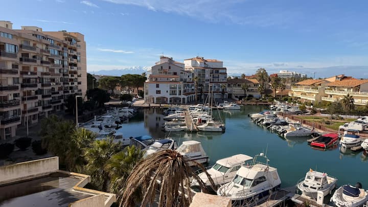 Parenthèse Au Port De Canet - 4 Couchages - - Canet-en-Roussillon