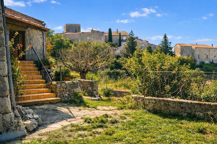 Maison à Balazuc, Terrasse Avec Vue Sur L'ardèche - Balazuc