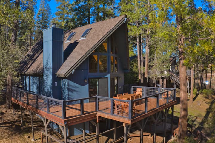 Lakefront A-frame Cabin Near Yosemite - Yosemite National Park, CA