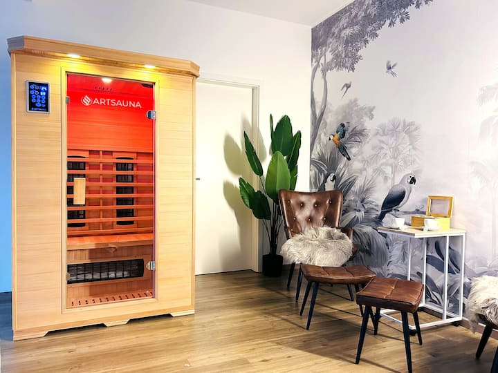 Spa Private Infrarot Sauna Bademäntel Peony 1 - Mindelheim