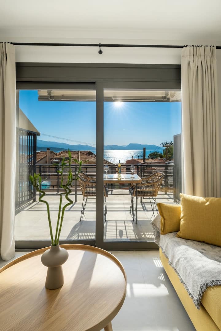 Poseidon Sea View Apartments With Pool - Lake - Lefkada