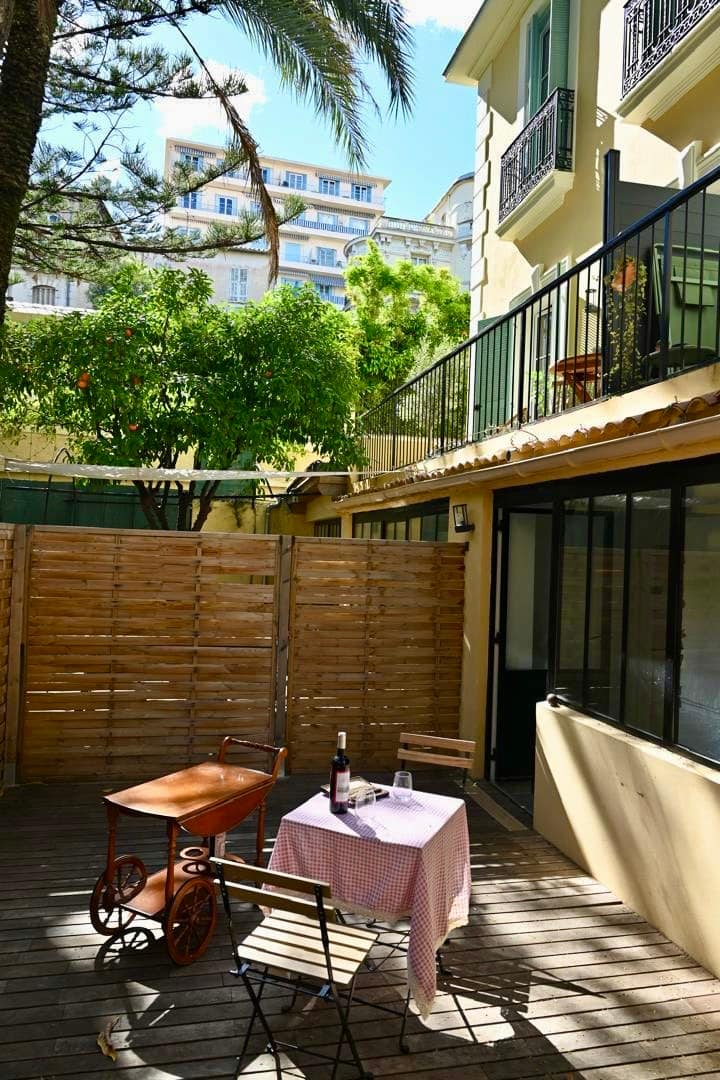 ÉLégant Appartement Avec Terrasse Privée Et Jardin - Nice