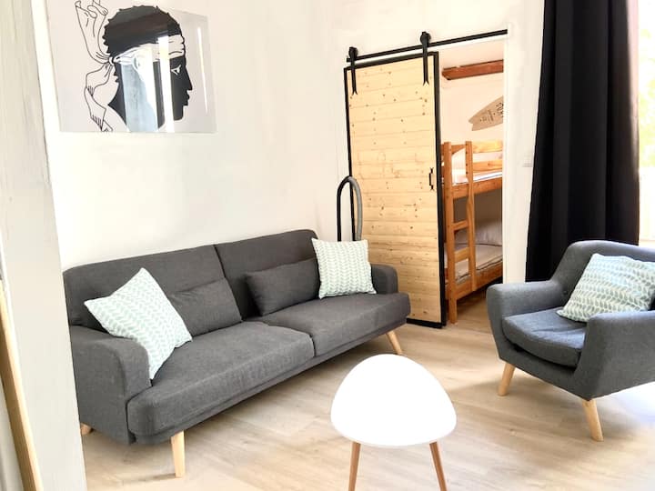 Charmant Appartement Climatisé à 200m De La Plage - Calvi