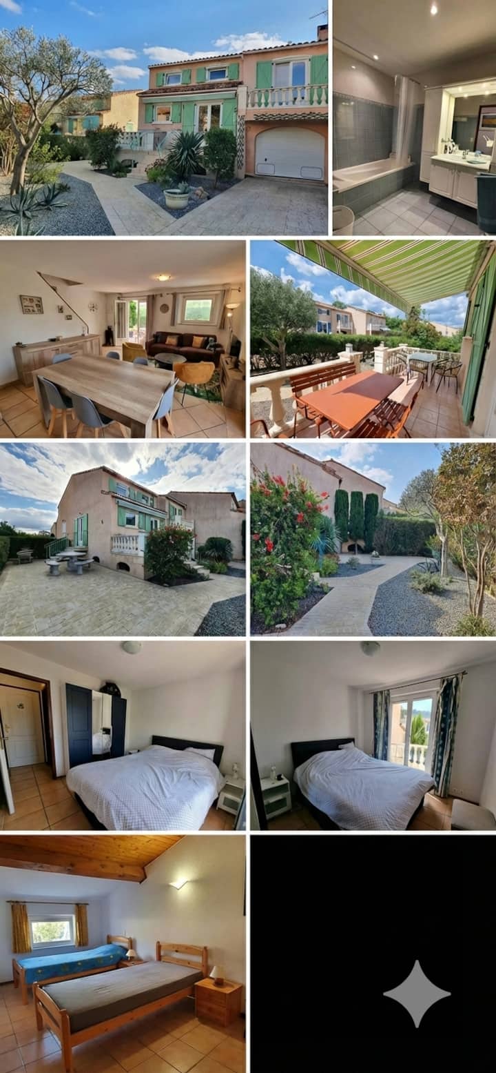 Bright & Serene Provence Home: Al Fresco Dining - Lorgues