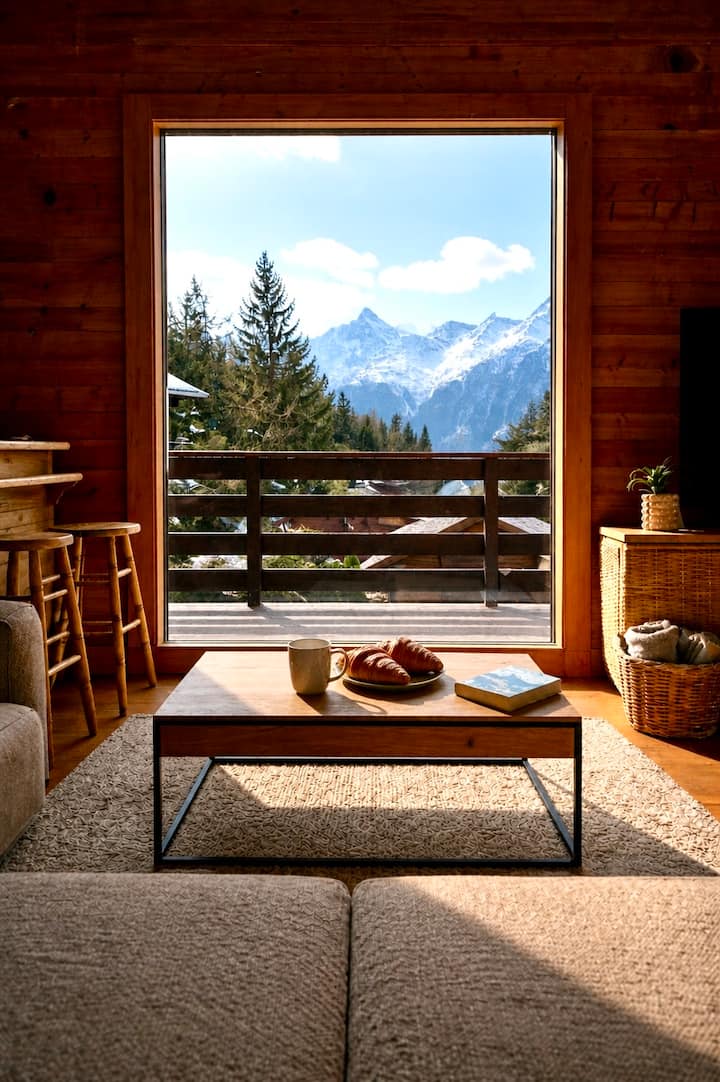 Panoramic Alpine Chalet With Sauna •Near Zermatt• - Saas-Grund