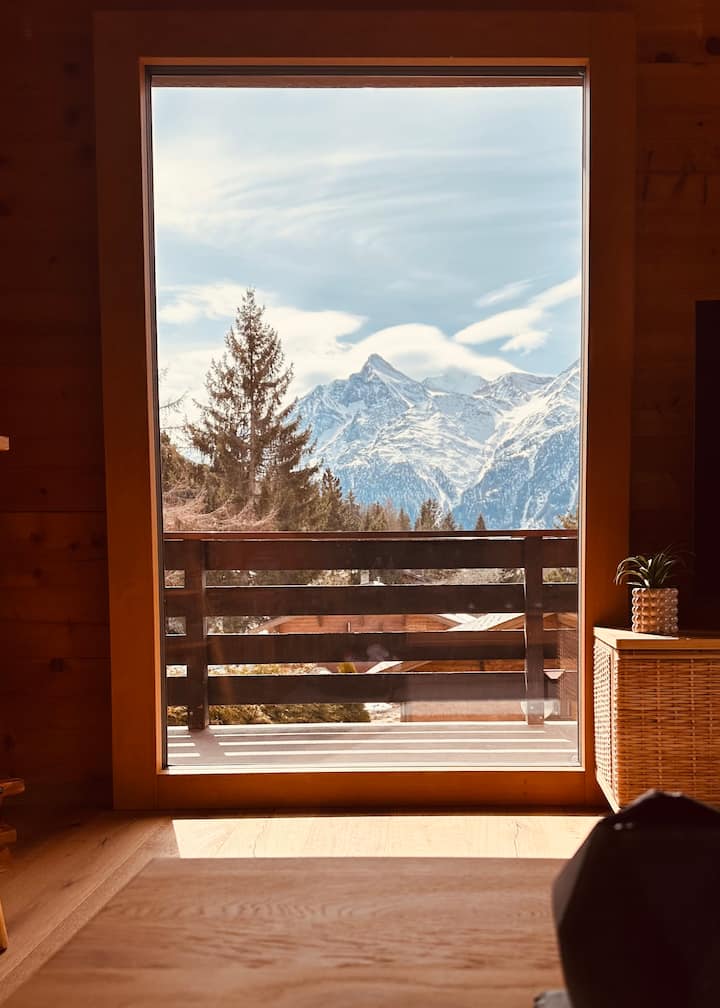 Panoramic Alpine Chalet With Sauna •Near Zermatt• - Grächen